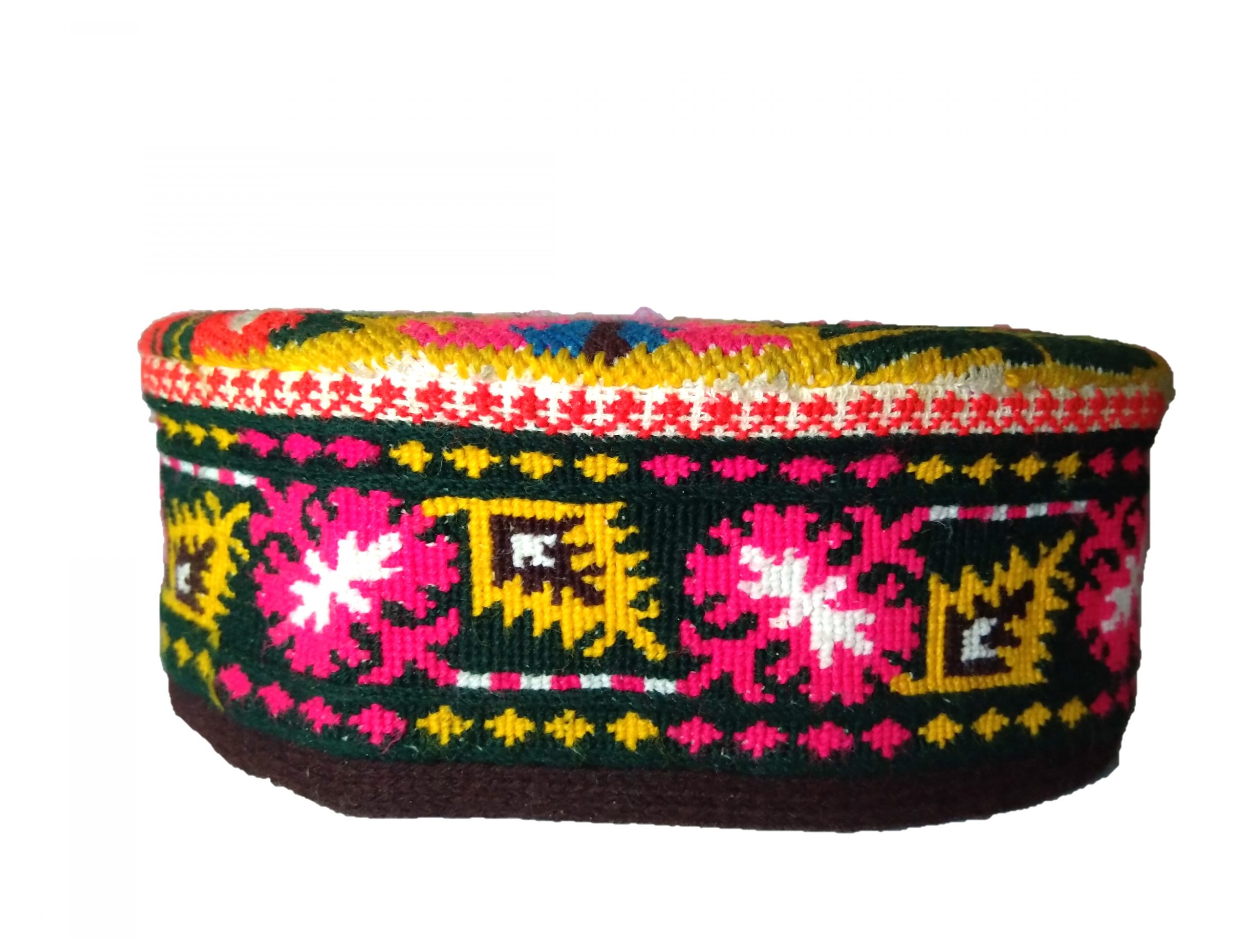 Hunza woman cap, Cultural cap of Wakhi and Hunza women - Silk Route Bazar